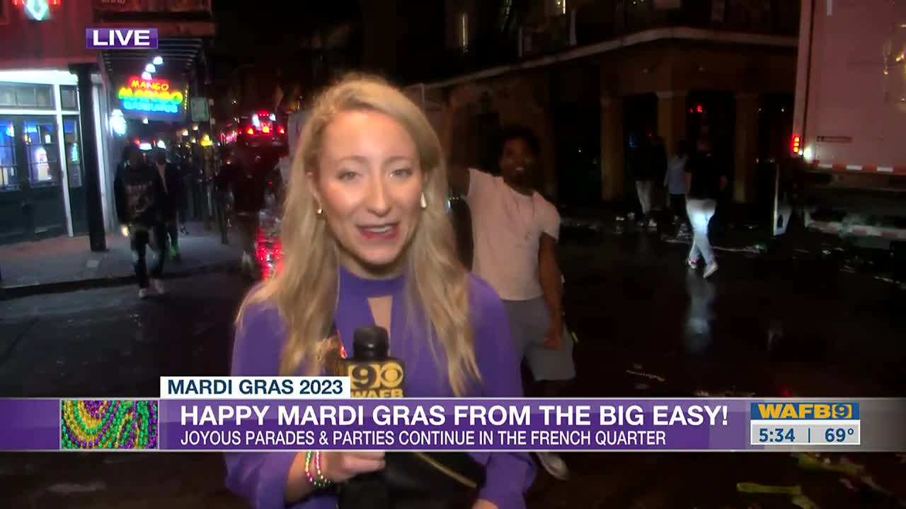 Happy Mardi Gras In French