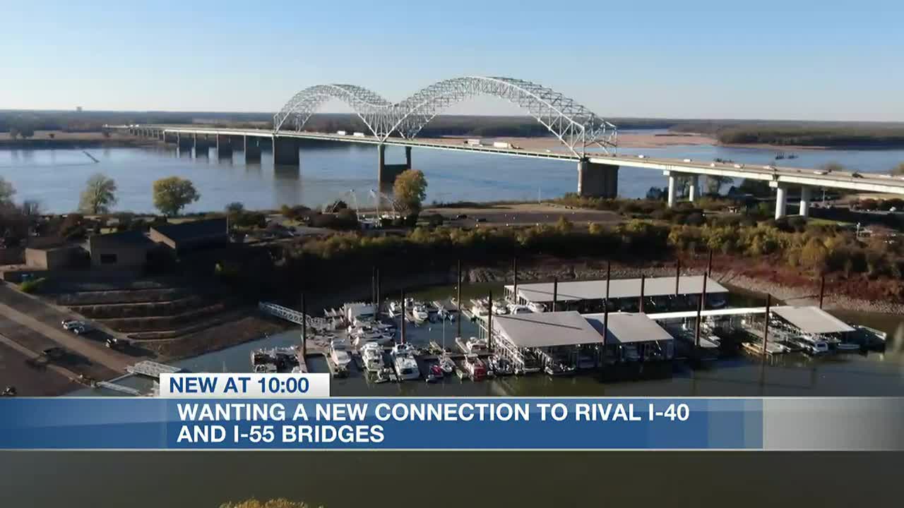 Downtown Memphis Tn Bridge Famous M Bridge Over The Mississippi River