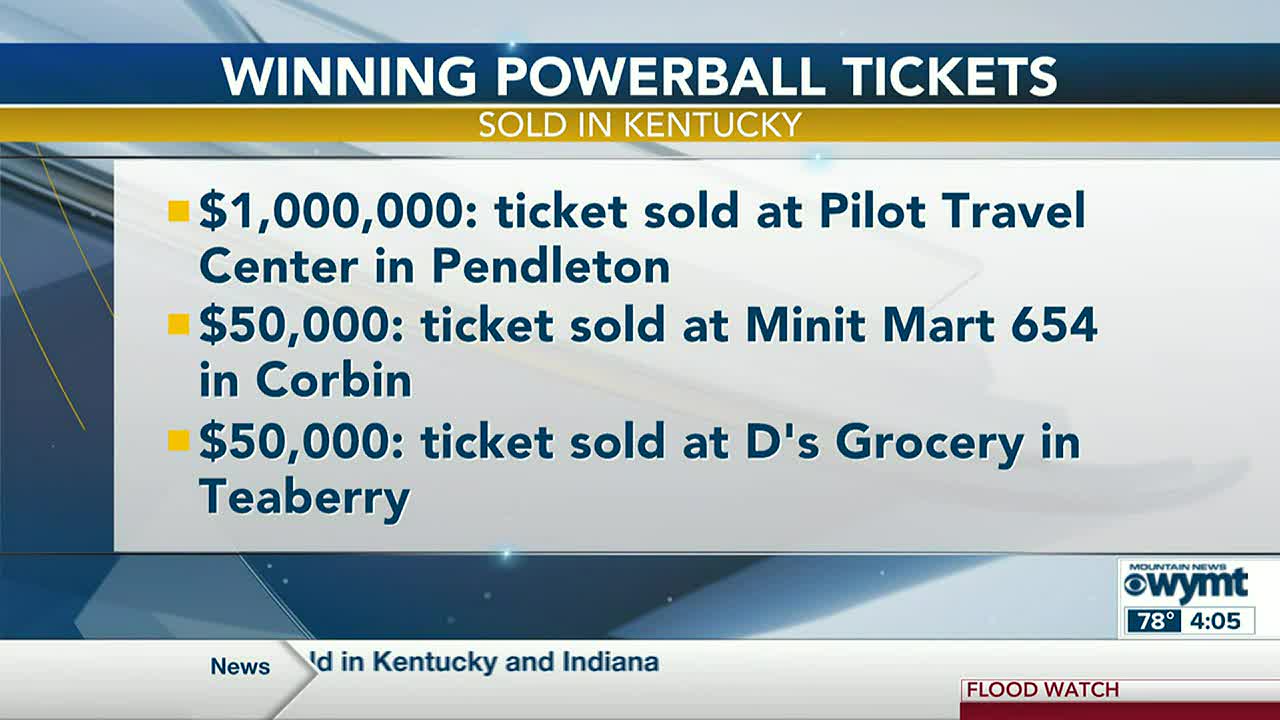 Winning Powerball Ticket