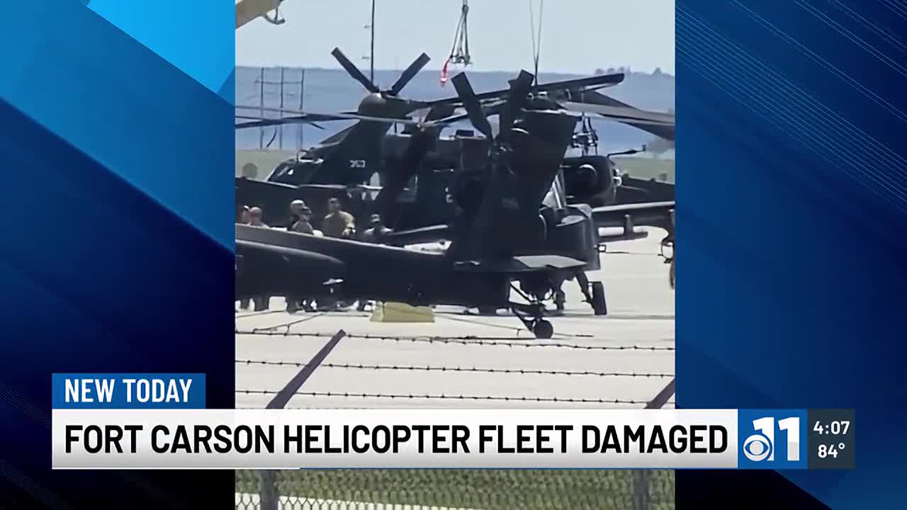 Fort Carson Weather Fort Carson Helicopter Fleet Left Damaged, Wind