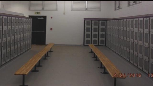 Middle School Gym Lockers