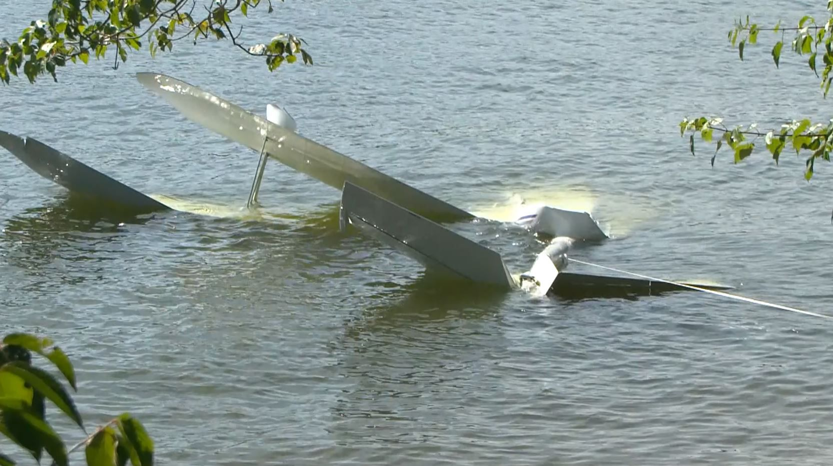 Plane Crash In Lake