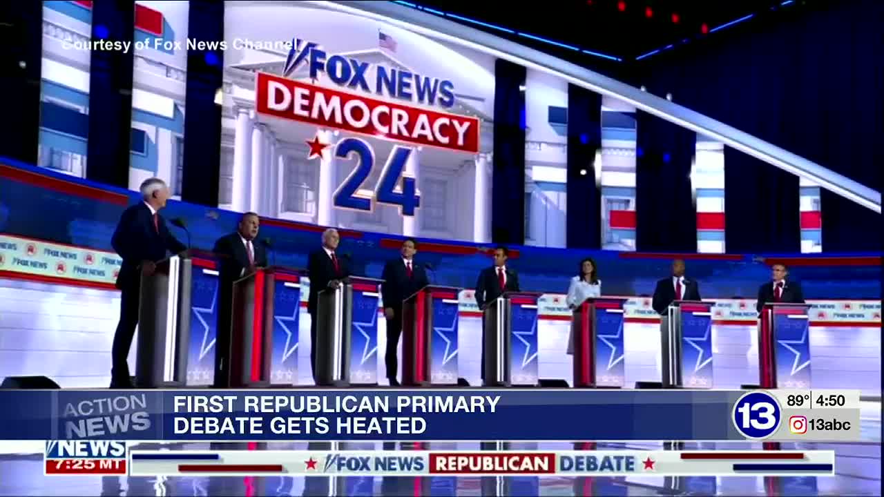 Presidential Debate Background