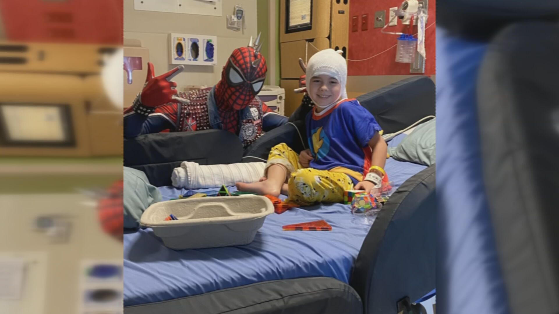 Superhero Hospital Gowns