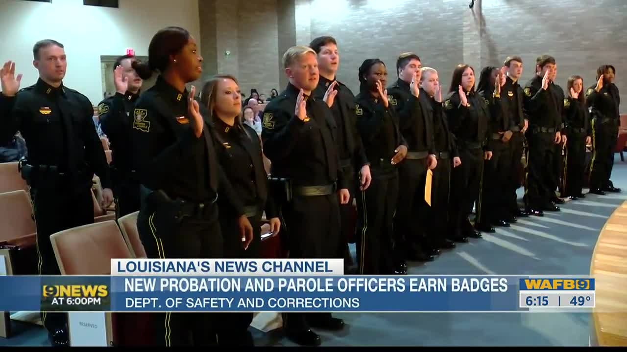 Federal Probation Officer Badge